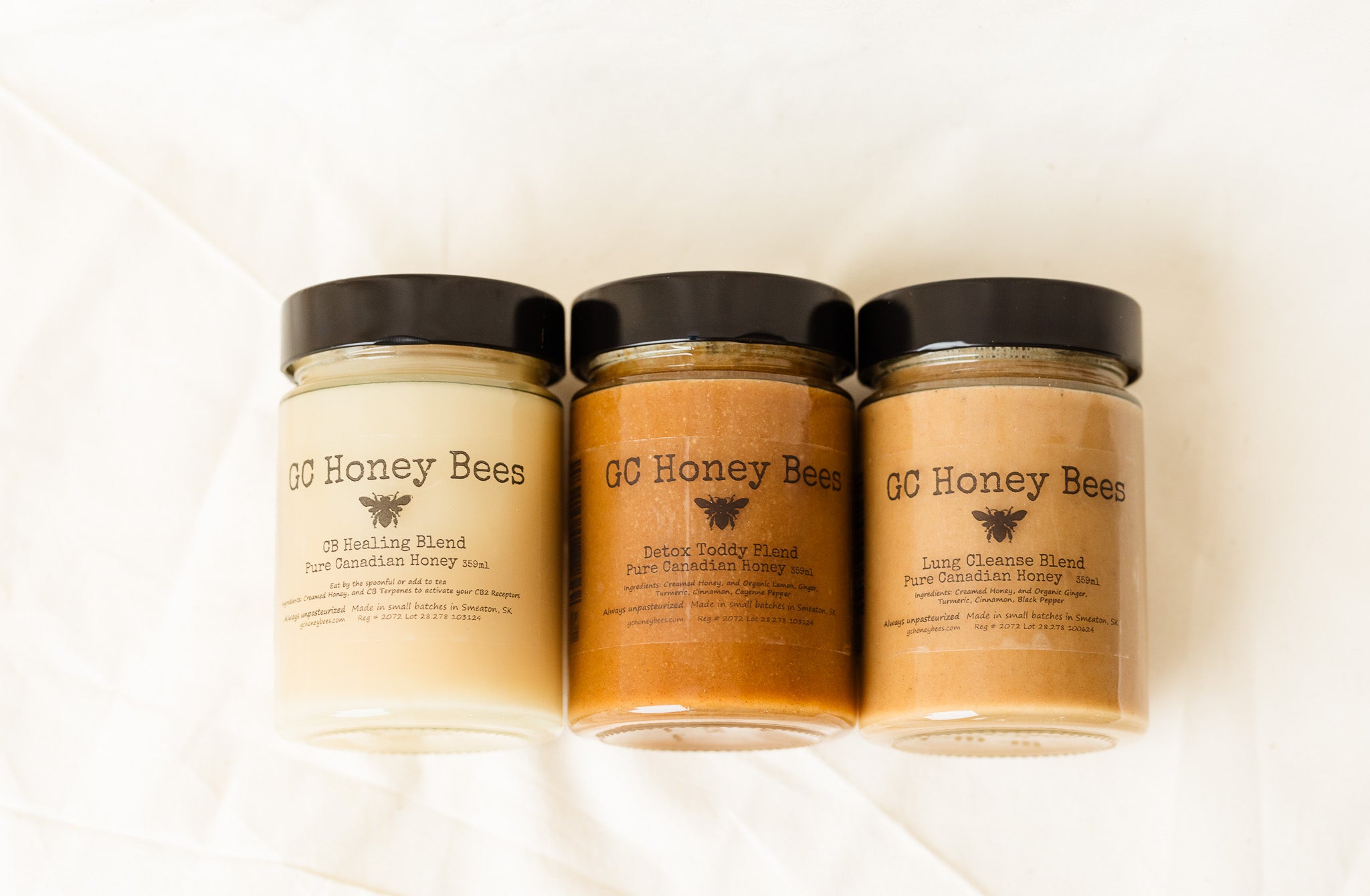 Healing Honey Collection Trio (359ml) – GC Honey Bees
