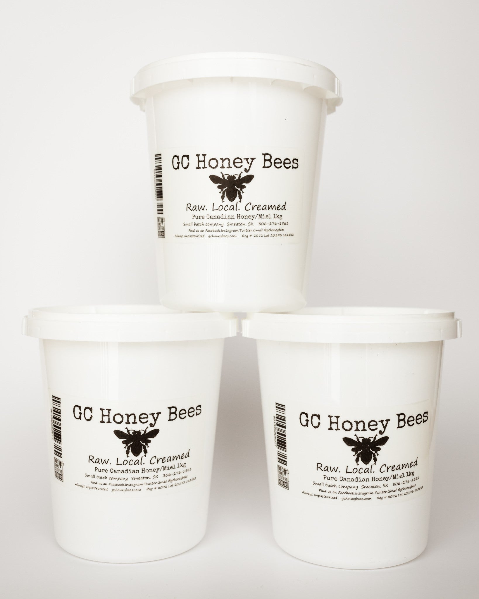 Creamed Honey Case (12 1KGs) – GC Honey Bees